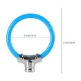 Blue Lock Thickened Steel Cable Lock Alloy Ring Lock With Waterproof ...