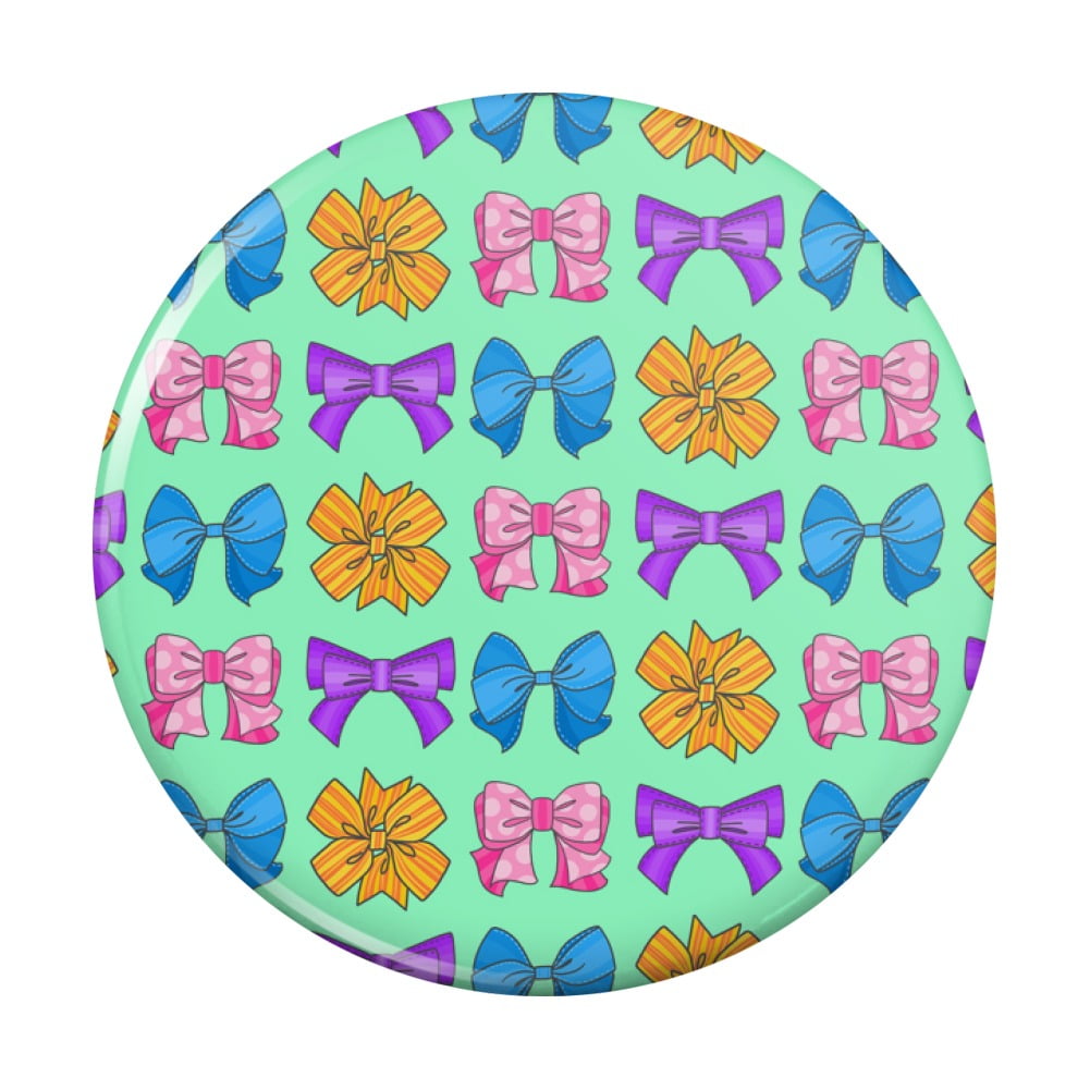 Cute Girly Ribbon Bows Set Kitchen Refrigerator Locker Button Magnet ...