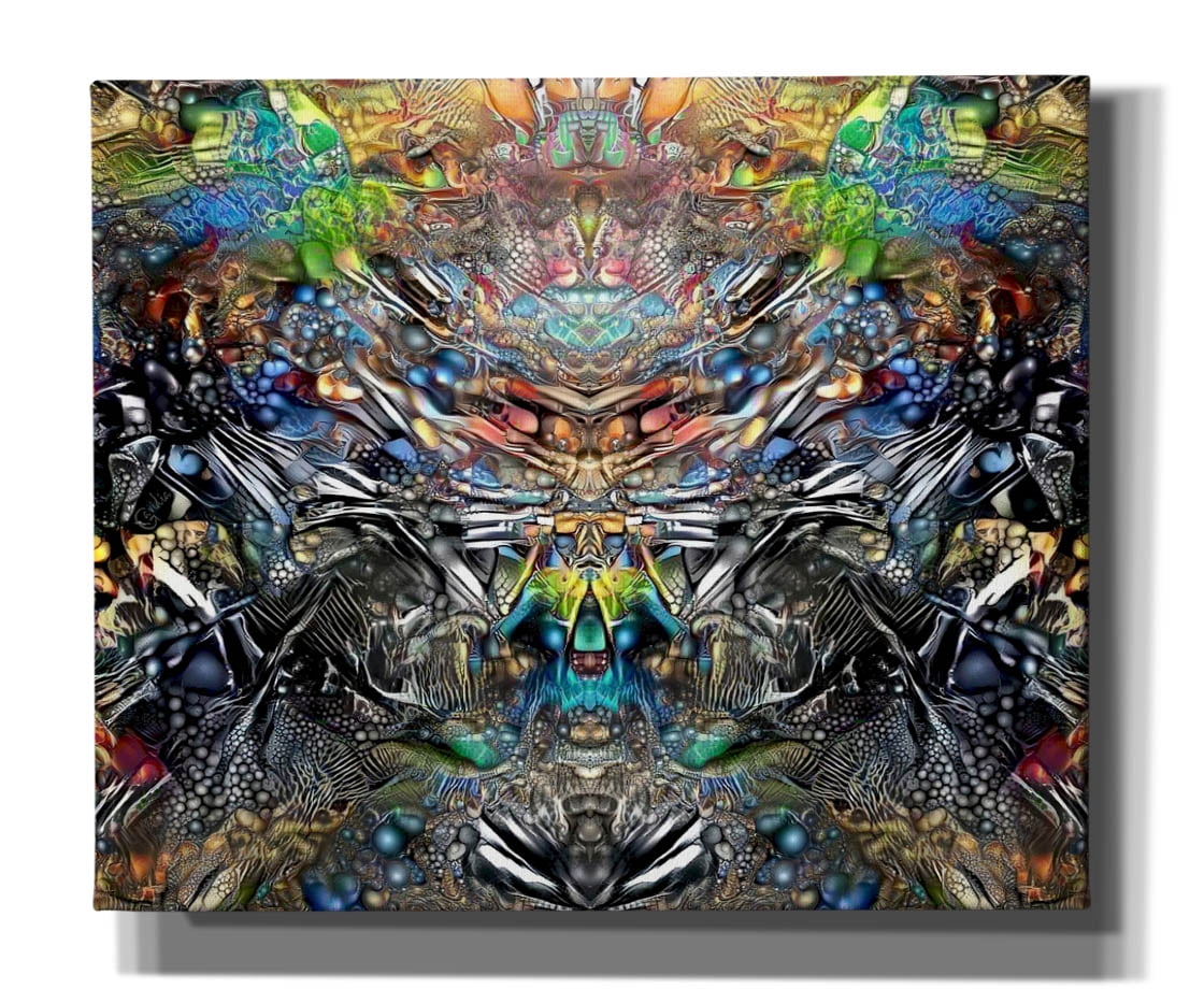 Epic Graffiti 'Resurrection' by Pedro Gavidia, Canvas Wall Art, 24"x20 ...