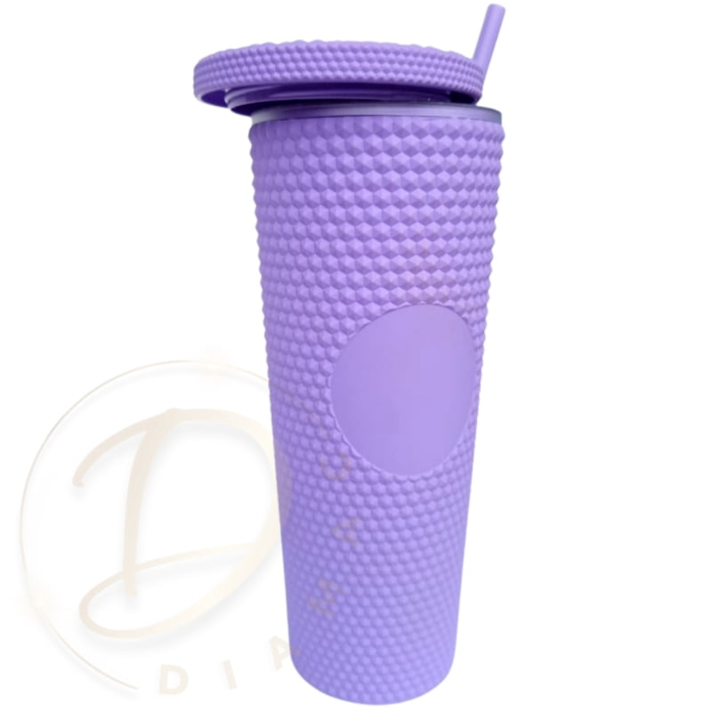 Taza para botella de agua Tumblr Stud Motivational Glass, 700 ml ...