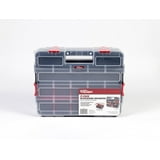 Hyper Tough Plastic Heavy-Duty Interlocking Organizer with Slide Lock 2 ...