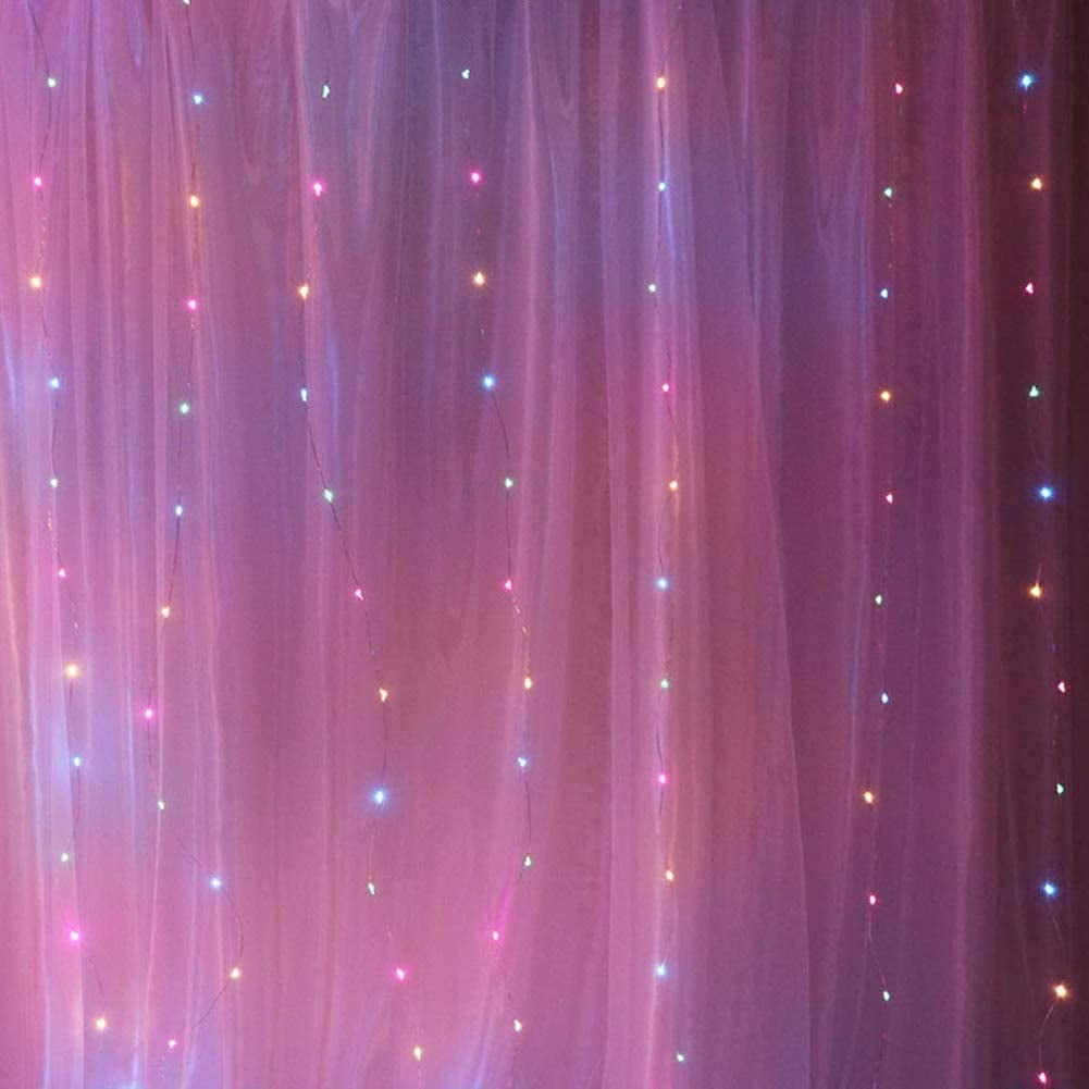 Click here for Geecy Starry Fairy Lights 300led 3x3meter Curtain... prices