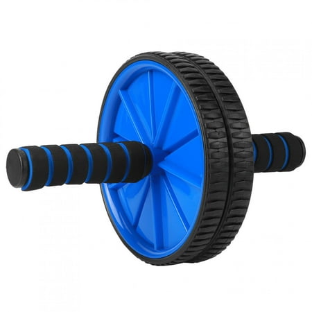 Ab Roller, Dual Roller Ab Roller Wheel, Blue Abdominal Exercise For ...