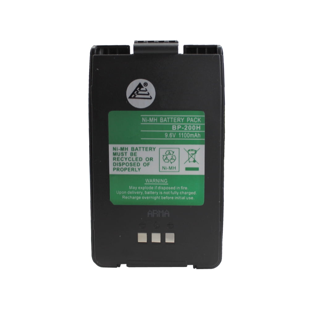 9.6v 1100mAh NiMh High Capacity Radio Battery for ICOM IC-A23, IC-A5 ...