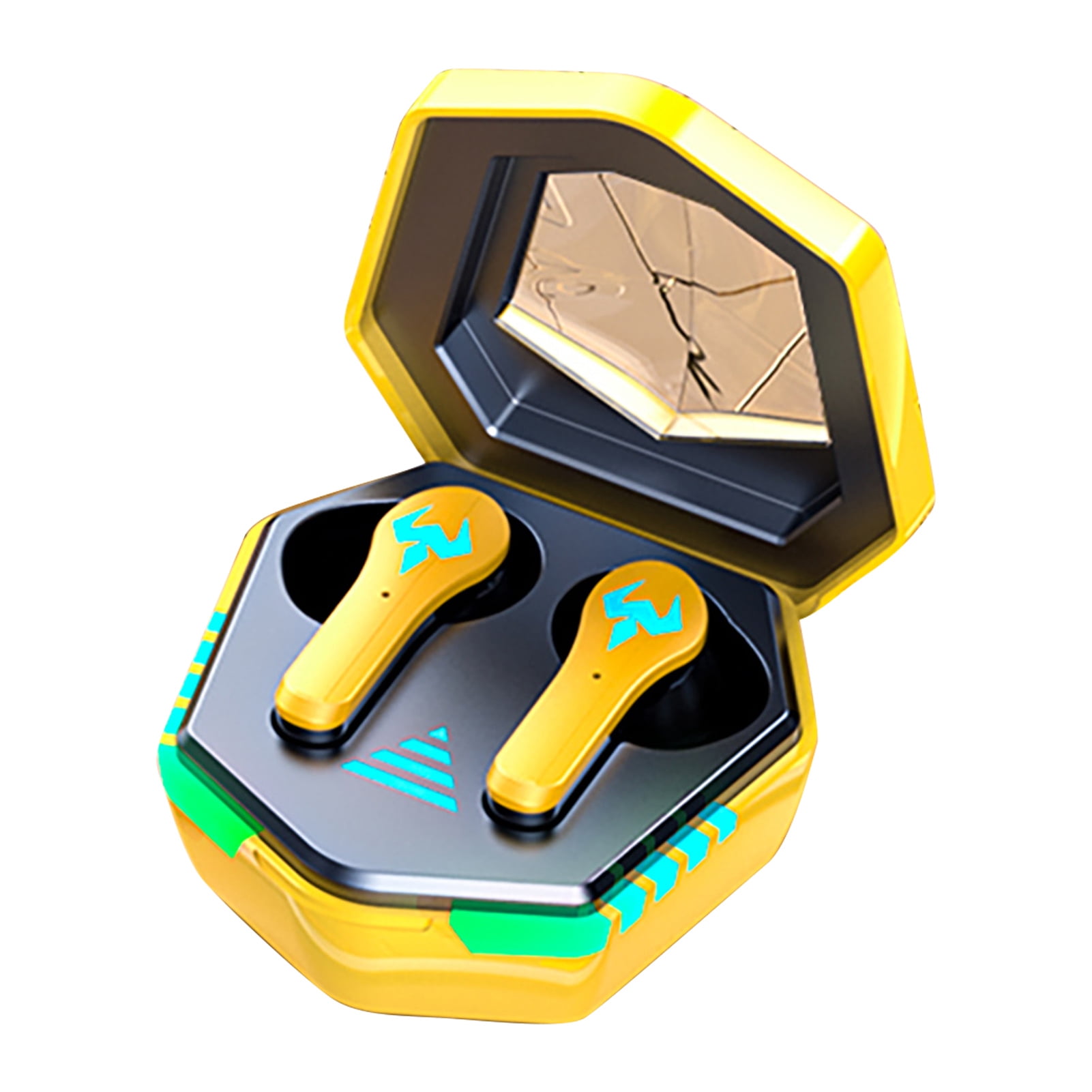 Bluetooth-compatible Earphones Digital Display Noise Reduction Low ...