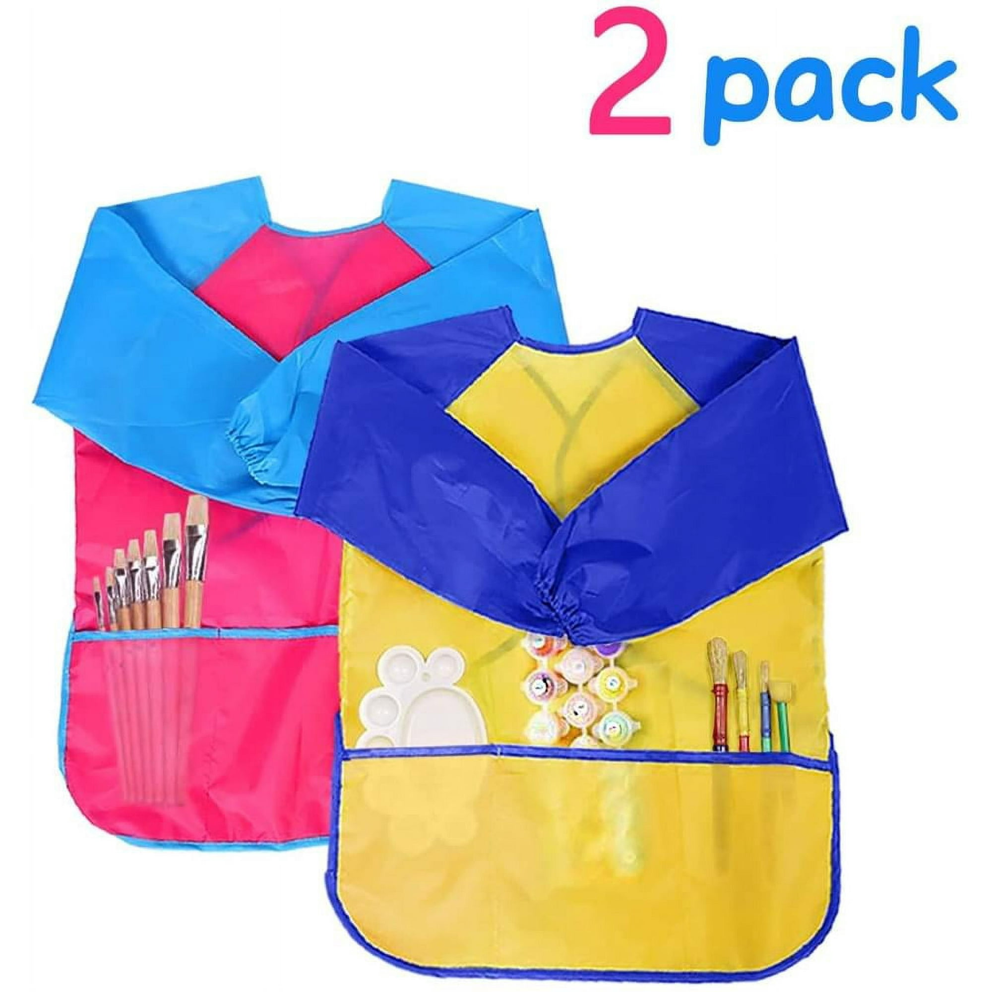 Click here for Chlua 2pack Kids Art Smocks Children Waterproof Ar... prices