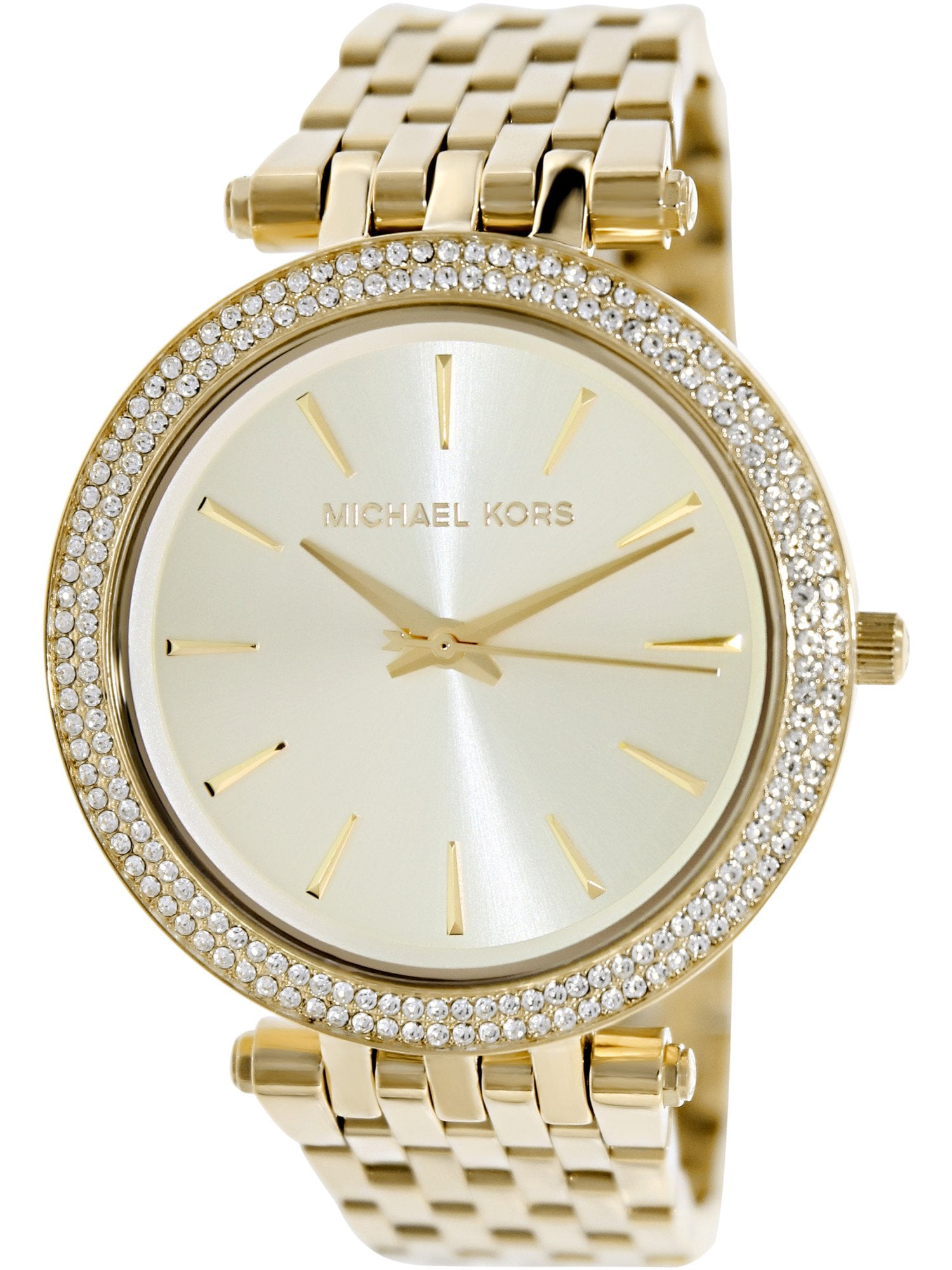 Michael Kors Women's Darci MK3191 Gold Stainless-Steel Quartz Dress ...