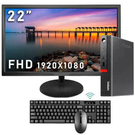 Lenovo ThinkCentre M920x Micro PC Desktop Computer,Hexa-Core I7-8700 ...