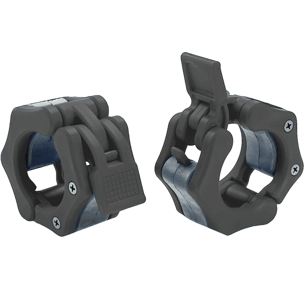 Clout Fitness Olympic Barbell Clamps Hex - Walmart.com