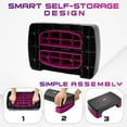 Yes4All 18.9" Aerobic Exercise Step Platform with 2 Risers, Adjustable ...