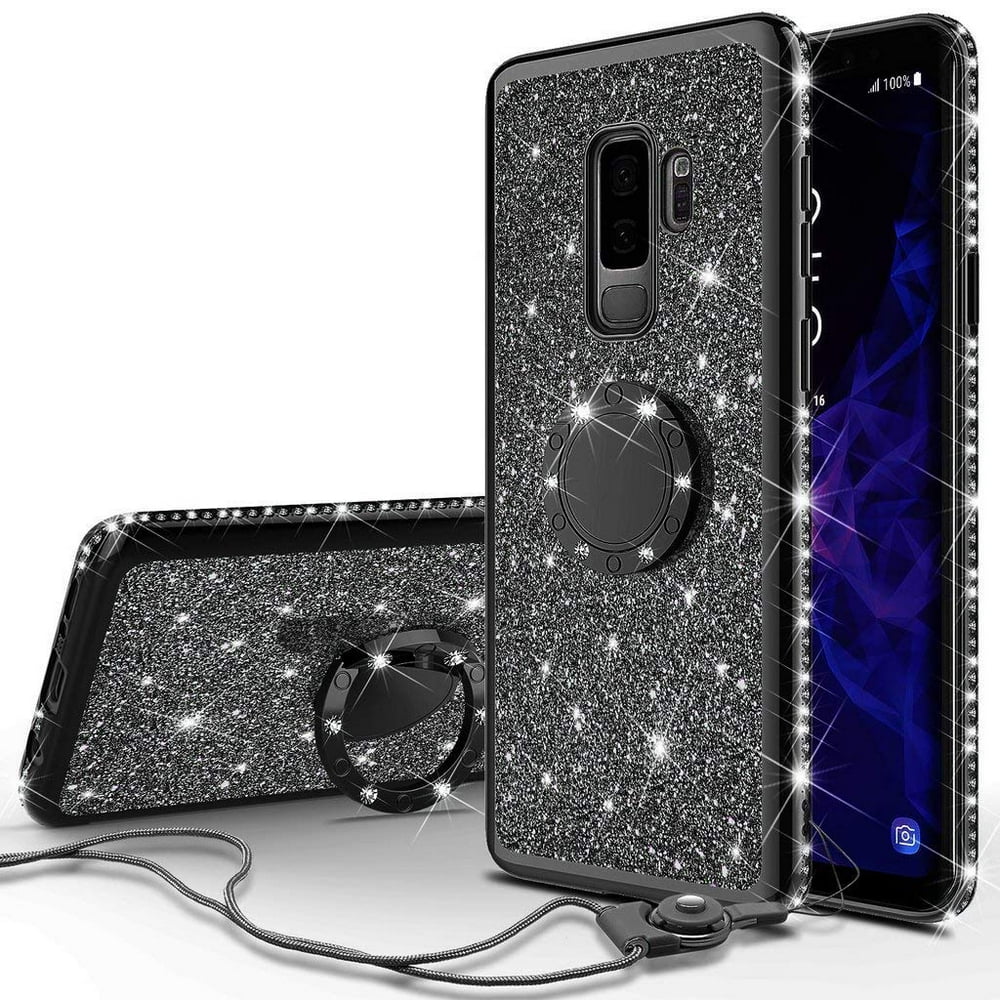 Soga Samsung Compatible Case Model Galaxy S9 Plus Case Cute Girl