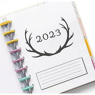 2023 Monthly Calendar Refills for 7 Disc Planners (Minimalist ...