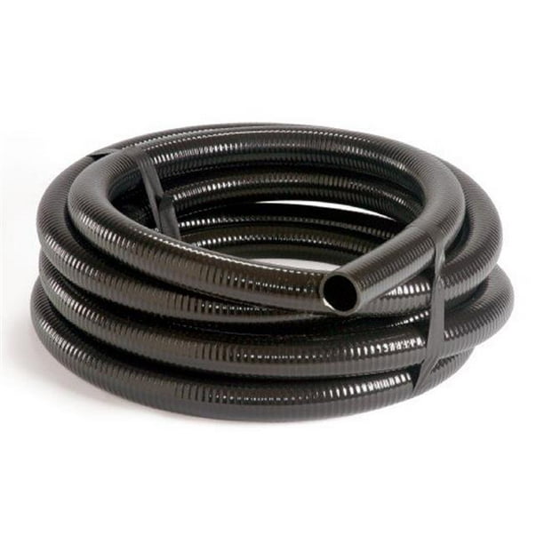 Atlantic Water Gardens FH350 PVC Black Flex Pipe 3 Inch x 50 Feet ...