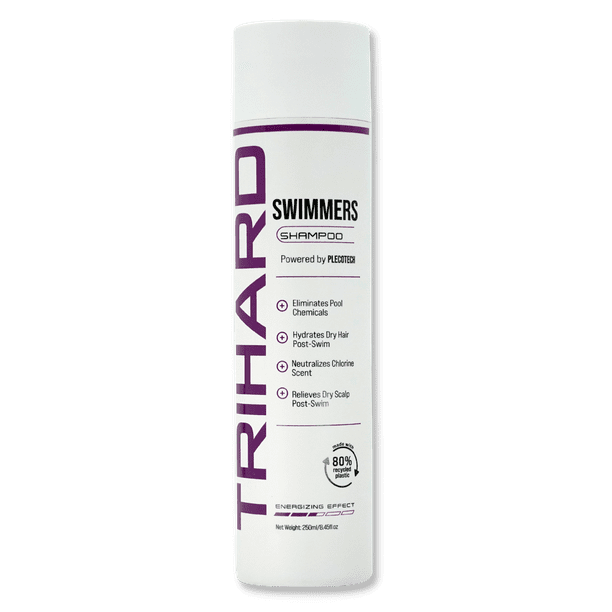 TRIHARD Swimmers Shampoo | Removing Chlorine and Hard Water Negative ...