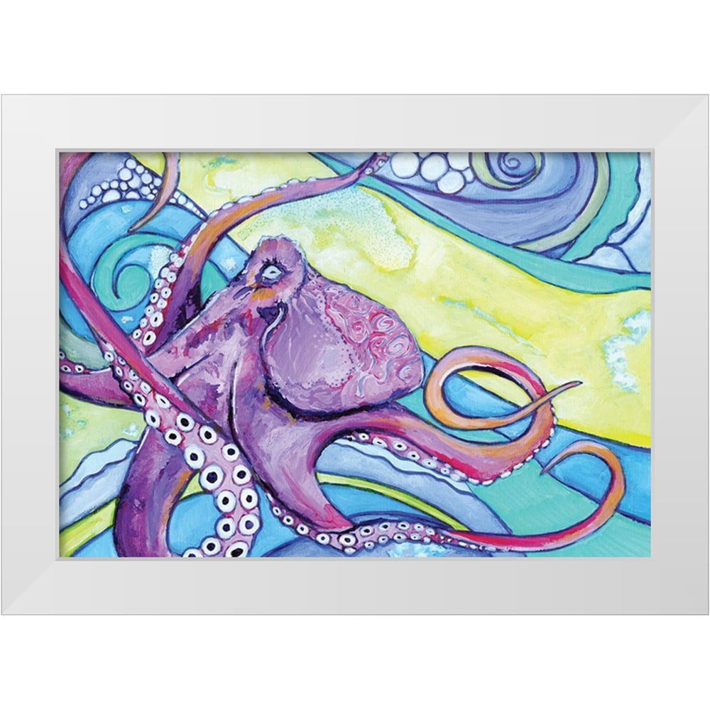 Seay, Anne 18x14 White Modern Wood Framed Museum Art Print Titled ...