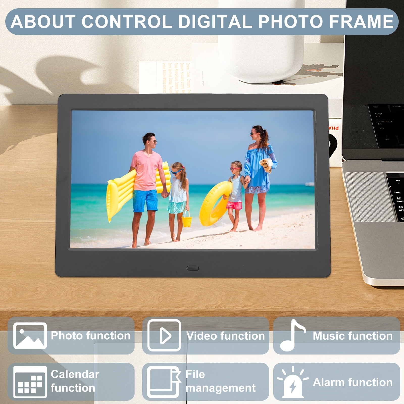 12 Inch HD Electronic Picture Frame With Video Player 12 Inch HD ...
