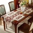 Lace Table Runner Dresser Scarf with Embroidery Table Runners ...
