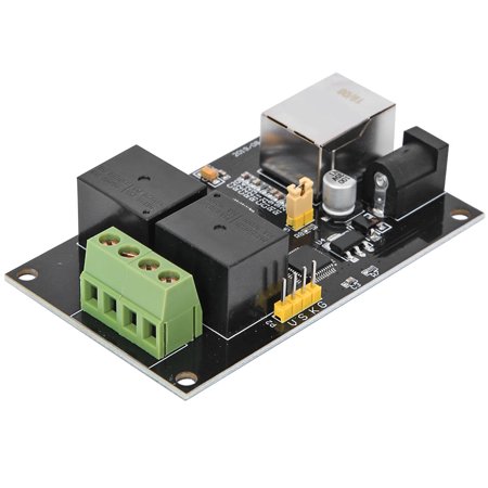Jadpes Ethernet Relay, 2-way Internet Relay Board Ethernet TCP/IP ...