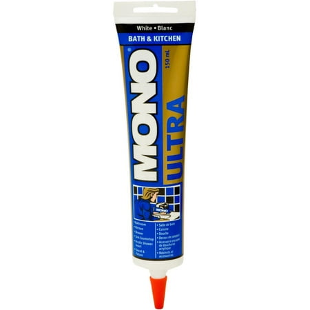 150mL Mono Ultra White Kitchen and Bath Acrylic Caulking | Walmart Canada