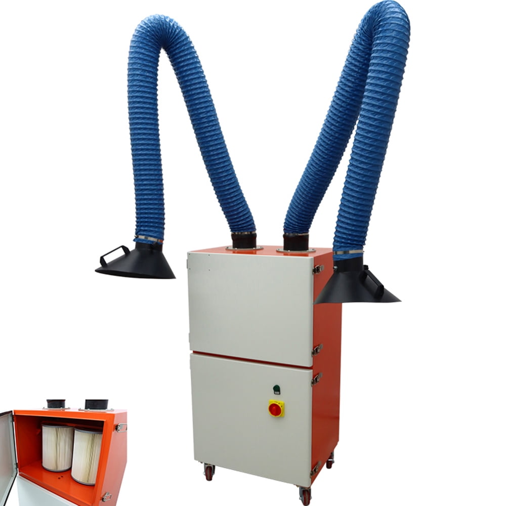 PreAsion Dual-arm Welding Fume Extractor Fume Exhaust Gas Purification ...