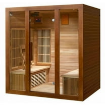 SunRay Rosyln 4-Person Infrared Sauna - Walmart.com