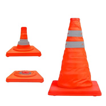 Crown Sporting Goods 18" High Hat Cones in Orange with Reflective ...