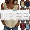 ATOYSOY Floral Embroidered Tank Tops for Women Solid Color U Neck ...