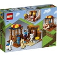 LEGO Minecraft The Trading Post 21167 Build Set Toy Kit for Kids (201 ...