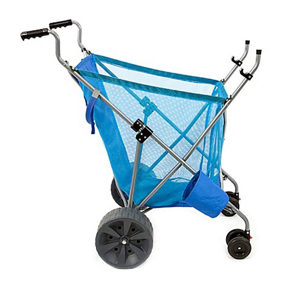 Seina Steel Framed Collapsible Versatile Garden Cart Beach Sand Cruiser ...