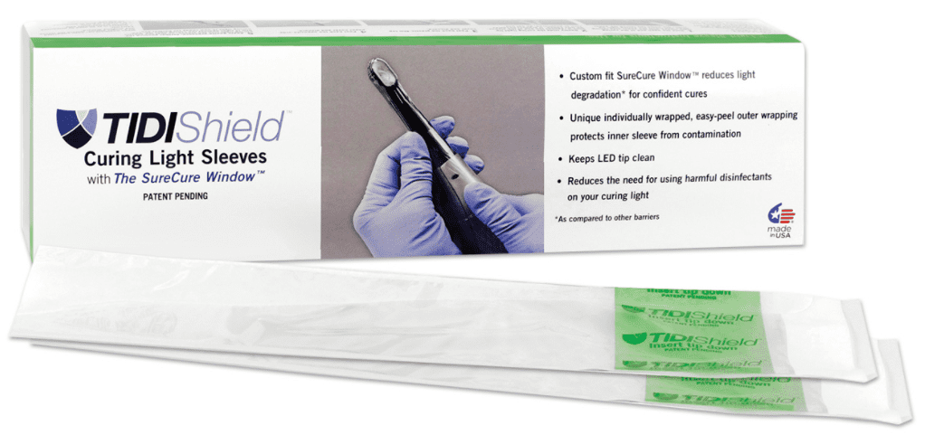 Tidi 21110 TIDIShield Dental Curing Light Barrier Sleeves Ivoclar ...