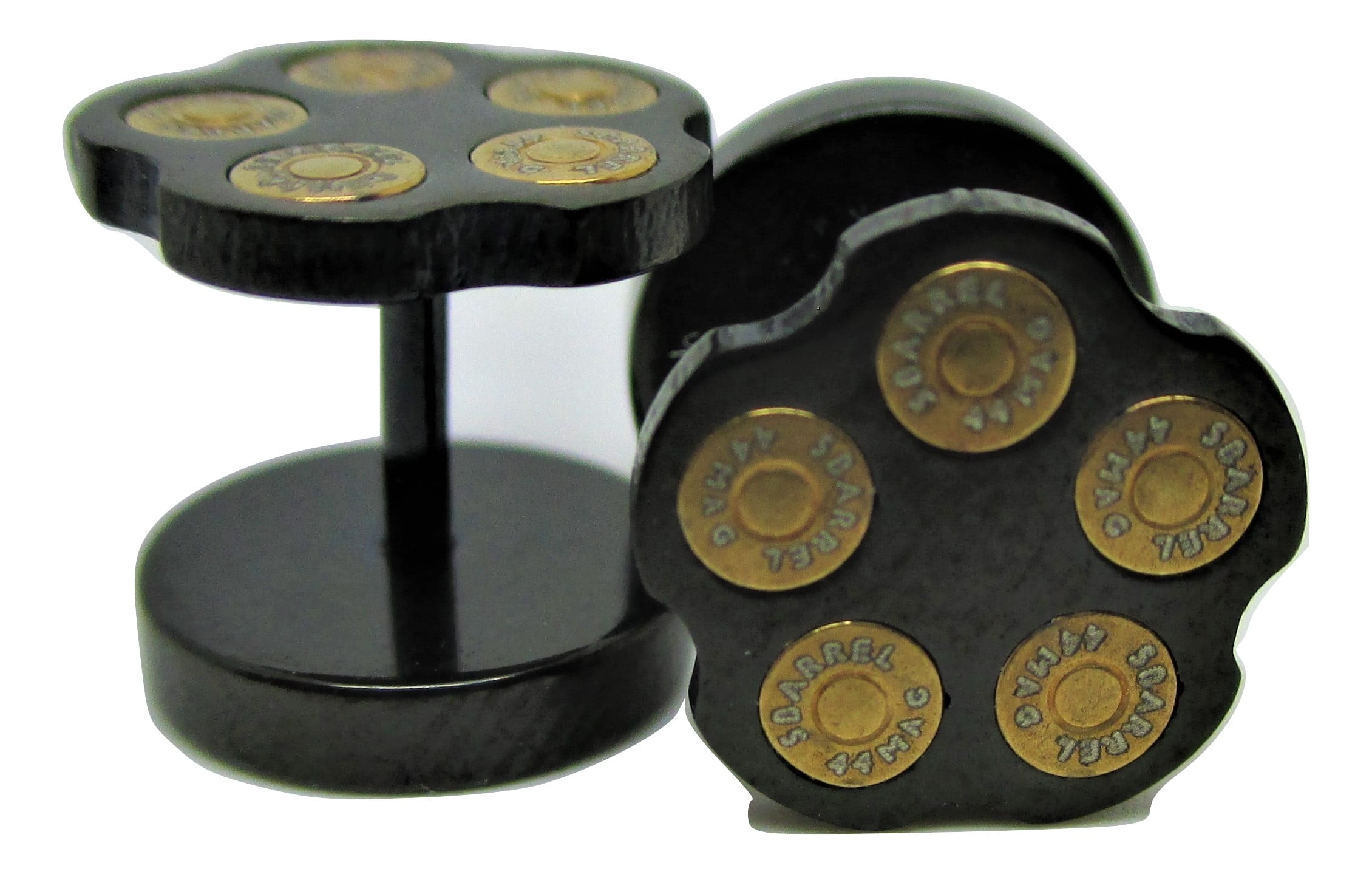 Magnum .44 Revolver Bullets Stud Earrings - Walmart.com