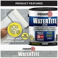 Rust-Oleum Zinsser Watertite Waterproofing Paint, 1 Quart, White ...