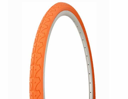 Tire Duro 700 x 38c Orange/Orange Side Wall HF-105. Bicycle tire, bike ...