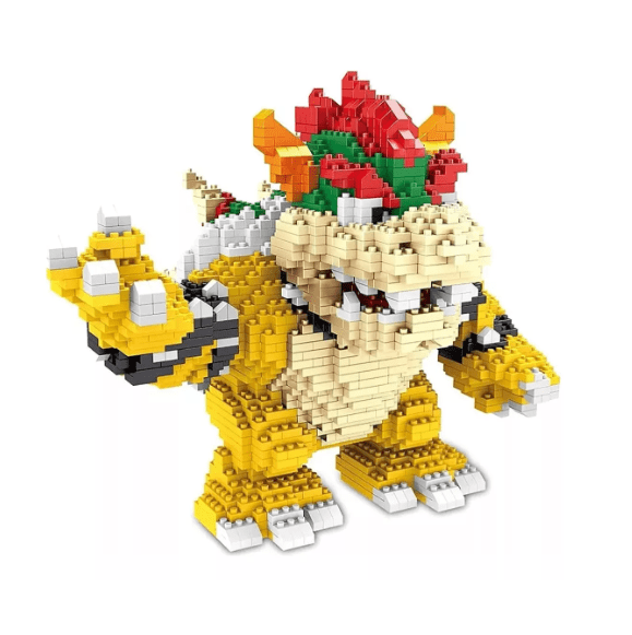 Bowser Super Mario Bros Mini Blocks Bloques Armables 3d | Walmart en línea