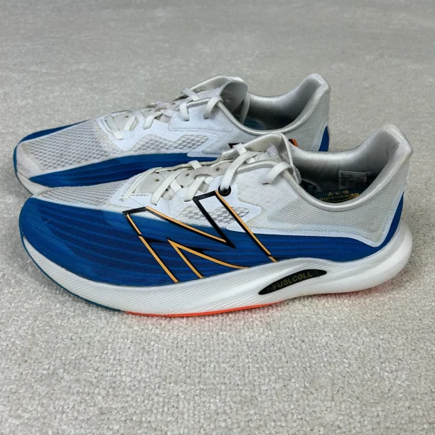 New Balance FuelCell Rebel V2 Mens 10D Blue White Shoes Running Trail ...