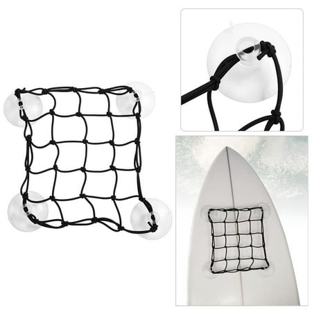 FLAMEEN Surfboard Net,Durable Nylon Rope Mesh Surfboard Plastic Suction ...