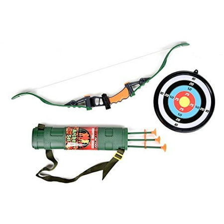 Maxx Action Hunting Series Toy Archery Bow & Arrow Set with Target and ...