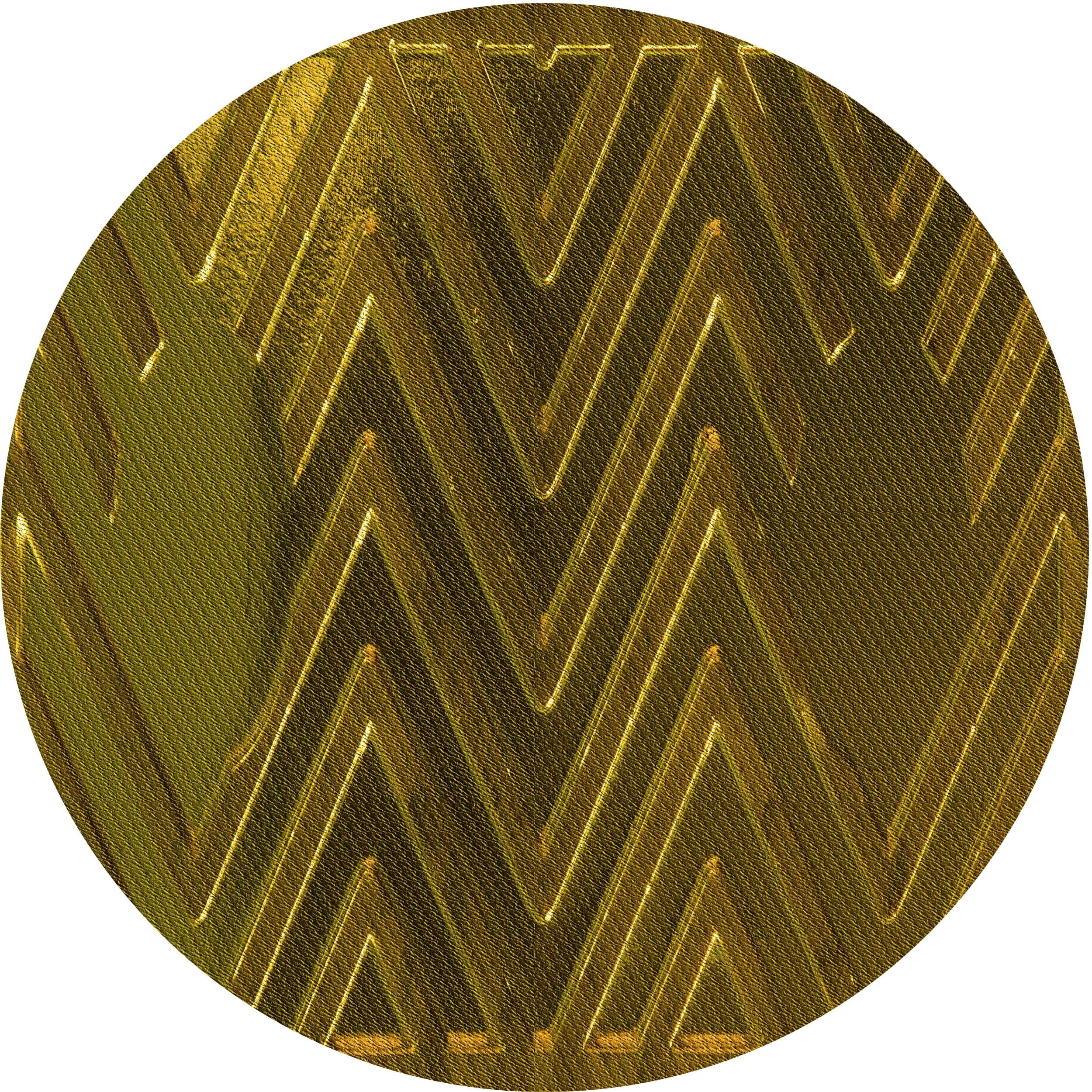 Ahgly Company Machine Washable Indoor Round Transitional Bakers Brown ...