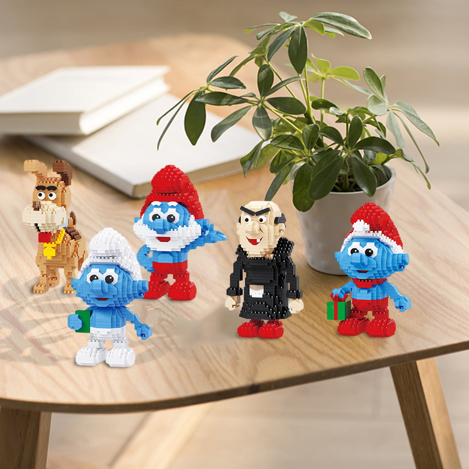 Blue Demon Blocks Decoración del hogar Nano Blue Demon Block para niños ...