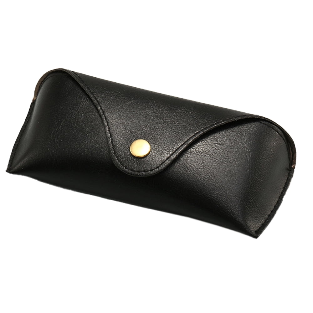Portable Leather Glasses Case,Flexible Sunglasses Pouch Slim Case for ...