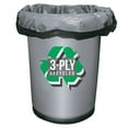 Aluf Plastics - Value COEX 3 Ply Garbage Bags, 33 Gallon, 2 Mil (eq ...