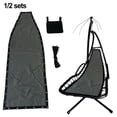 CaraMart Dark Gray Replacement Seat Cloth for Textilene Hanging Swing ...