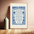 Affixzi On Troubles - Marcus Aurelius Print | Stoic Print | Philosophy ...
