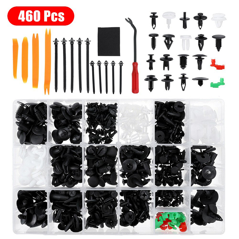 460pcs Auto Body Retainer Clips Plastic Fasteners Set Tool | Walmart Canada