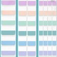 Repositionable and Writable Stick Index Tabs Book Tabs Flags Adhesive ...