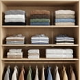 12-Pack Clear Acrylic Shelf Dividers 11.81x7.87x1.18in, No-Slip Clip-On ...