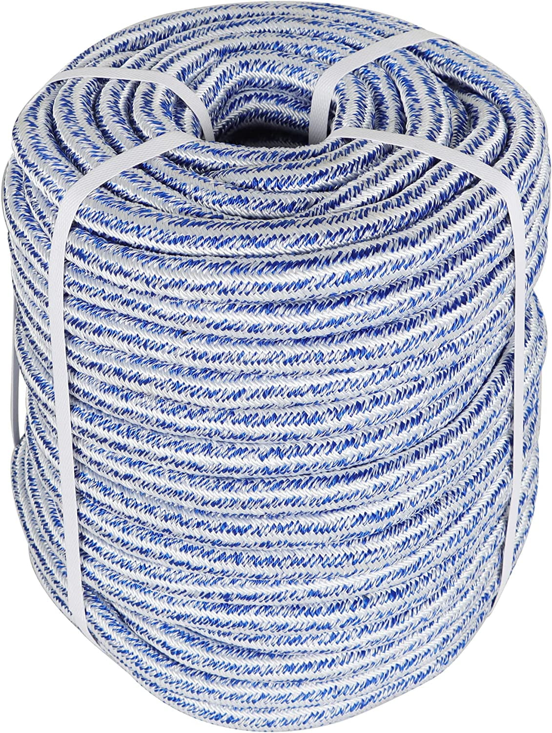 3/4" x 150' High Force Braided Polyester Arborist Tree Rope, 24 Strand ...