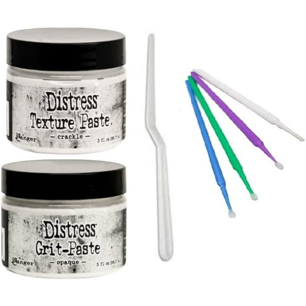 Ranger Tim Holtz Distress Texture Paste Bundles Crackle and Opaque ...