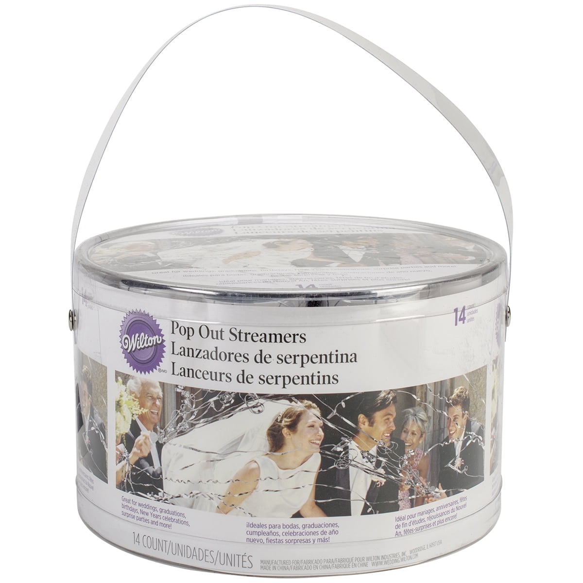 Dimensions Pop Out Streamers 14/Pkg Spring Loaded - Walmart.com