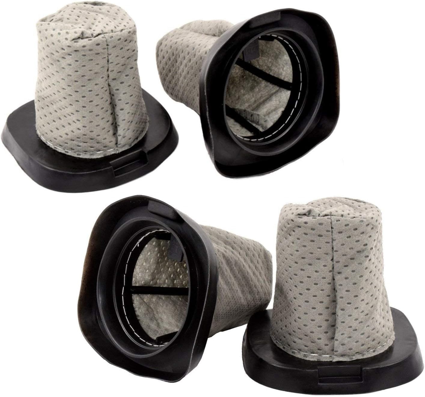 HQRP 4-pack Dust Cup Filter for Dirt Devil Versa Power M083405 083405 ...